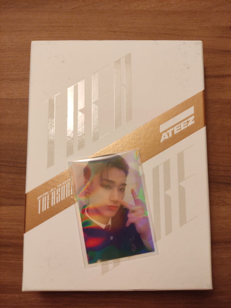 ATEEZ ALL TO ACTION ALBUM WITH SAN PC, Hobbies & Toys, Memorabilia ...