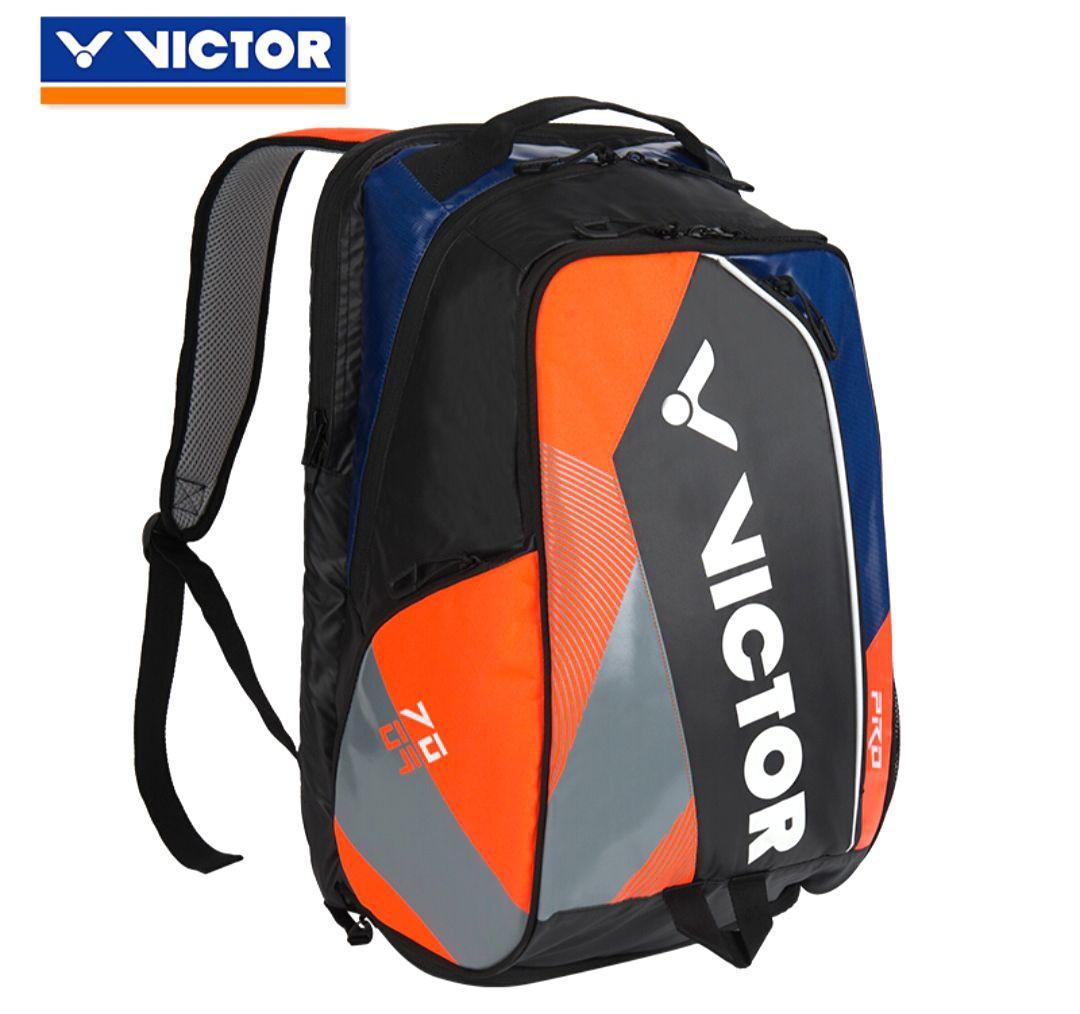 Authentic Victor Badminton Racket backpack /bag, Sports Equipment ...