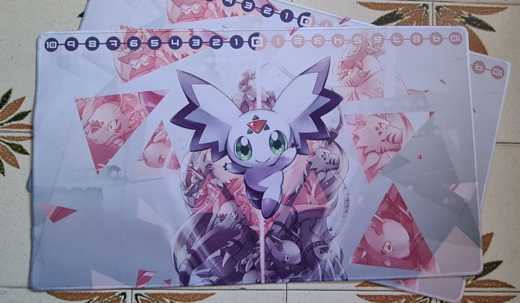 [Available Stock] Digimon Trading Card Game Custom Playmat, Hobbies ...