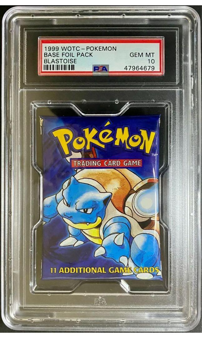 Base Set Booster Pack PSA 10, Hobbies & Toys, Toys & Games on Carousell