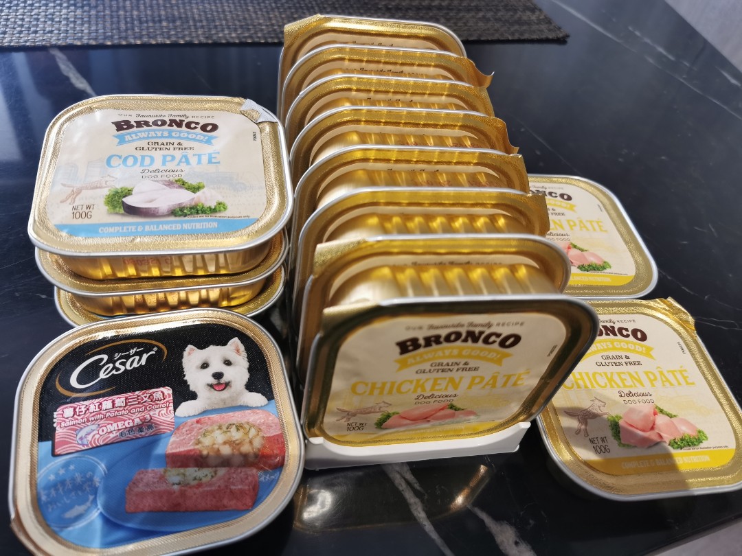 Take all - Bronco chicken and cod pate, Pet Supplies, Pet Food on Carousell