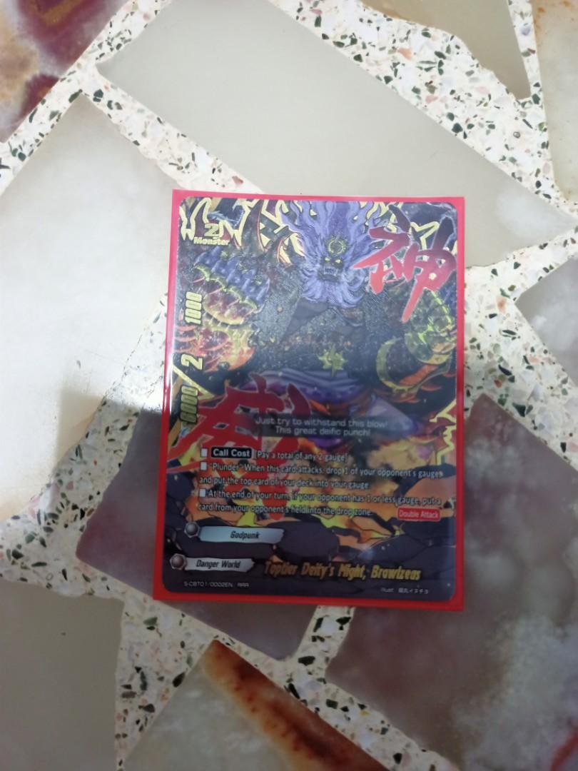 Buddyfight-God punk attribute(toptier diety's might brawlzeus, Hobbies ...