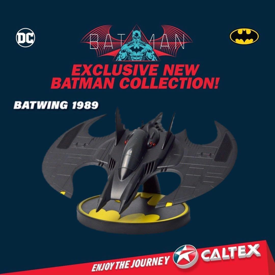 Caltex Exclusive New Batman Collection - 4 sets + Free Exclusive ...