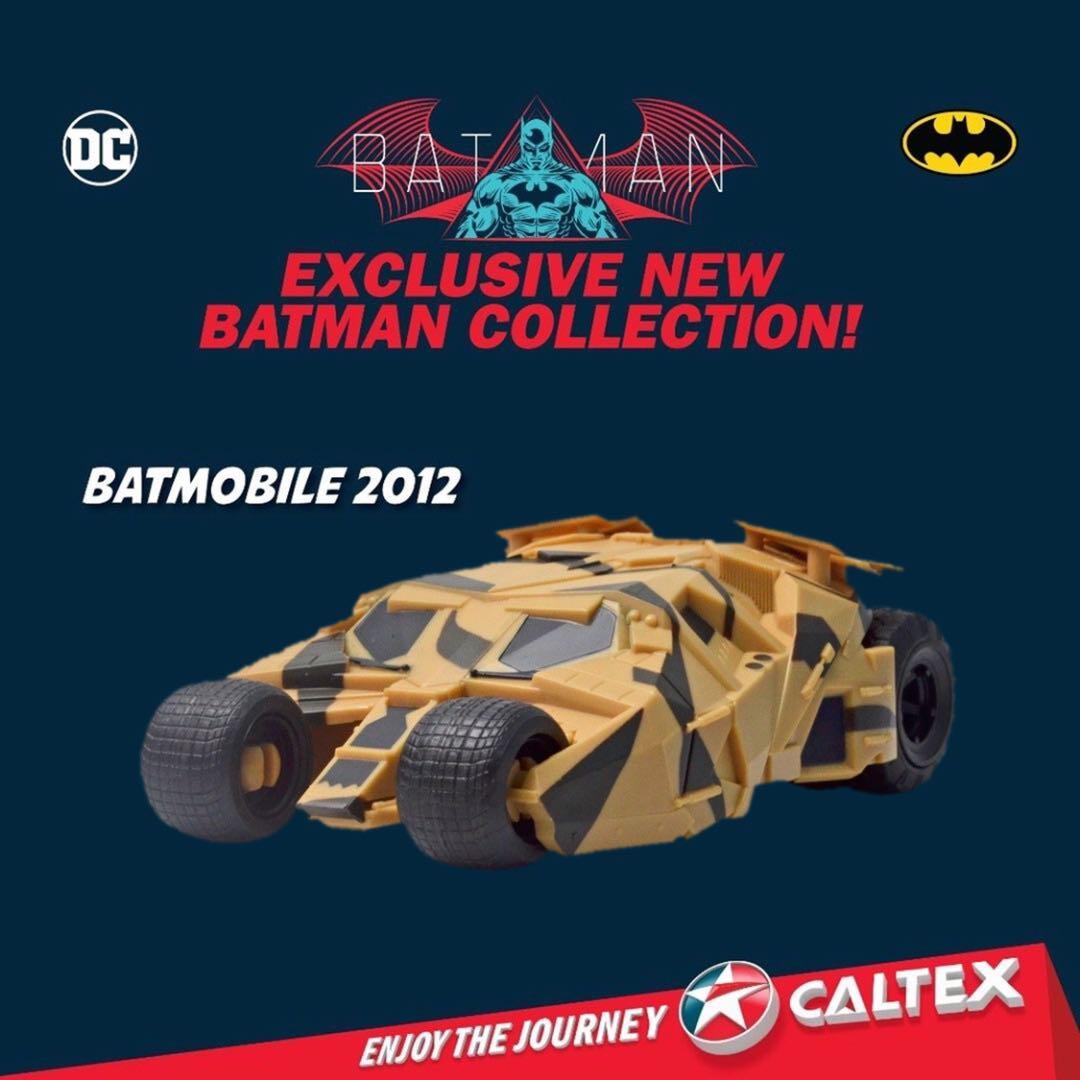 Caltex Exclusive New Batman Collection - 4 sets + Free Exclusive ...