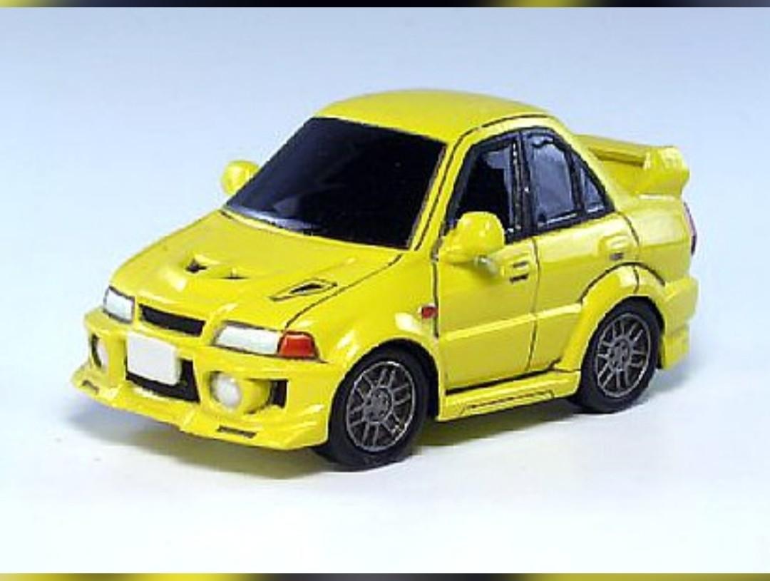Cartoon Mitsubishi Lancer Evolution Choro Q, Hobbies & Toys, Toys ...