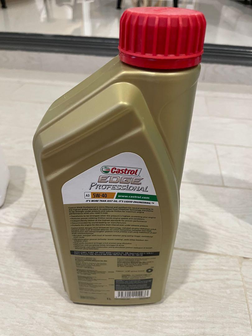 Castrol Edge Pro 5W-40, Car Accessories, Accessories on Carousell