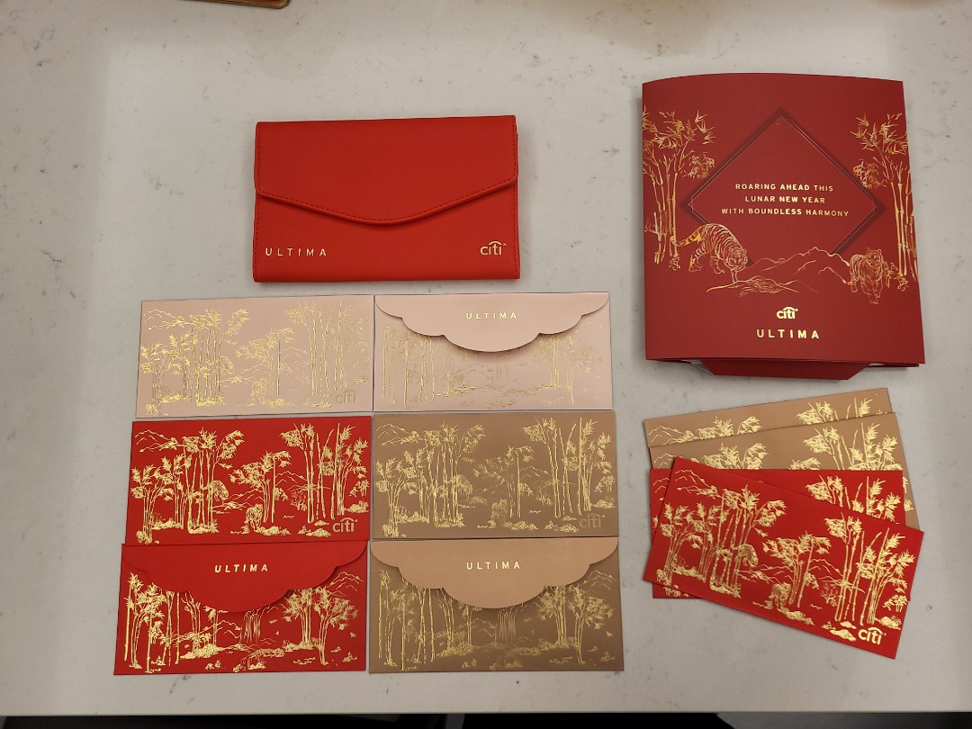 Citibank Citigold Ultima 2022 Red Packet, Everything Else on Carousell