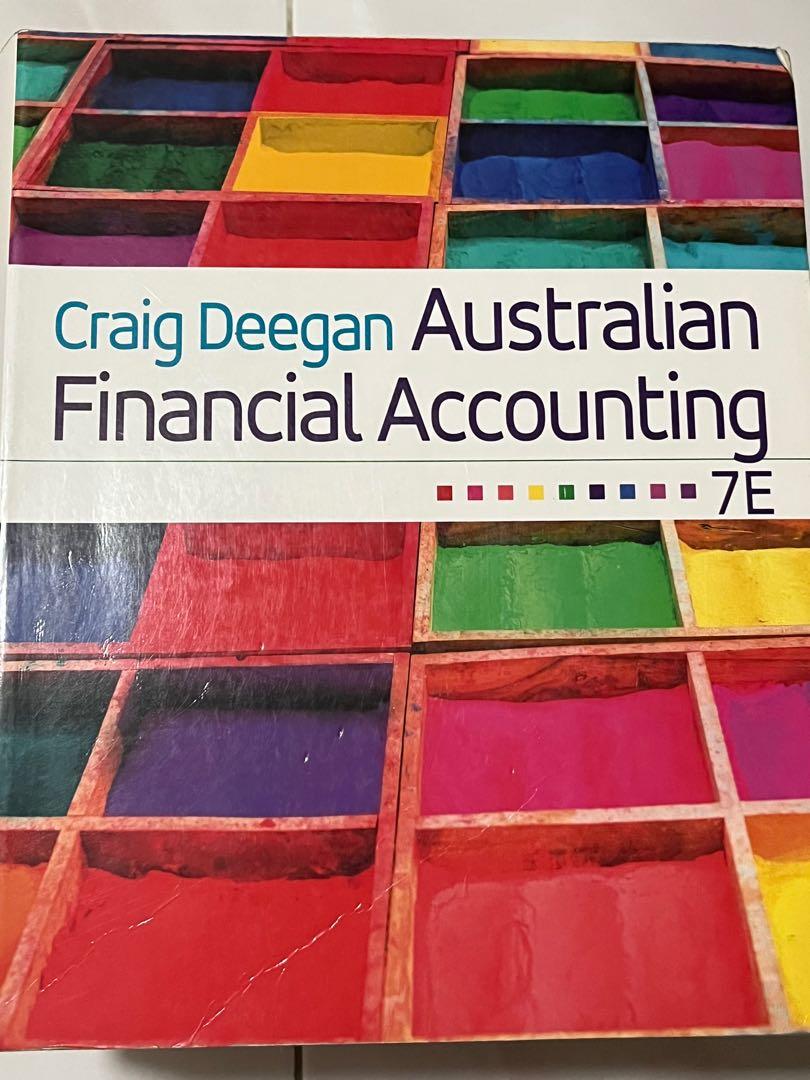 Craig Deegan Australian Financial accounting, Hobbies & Toys, Books ...