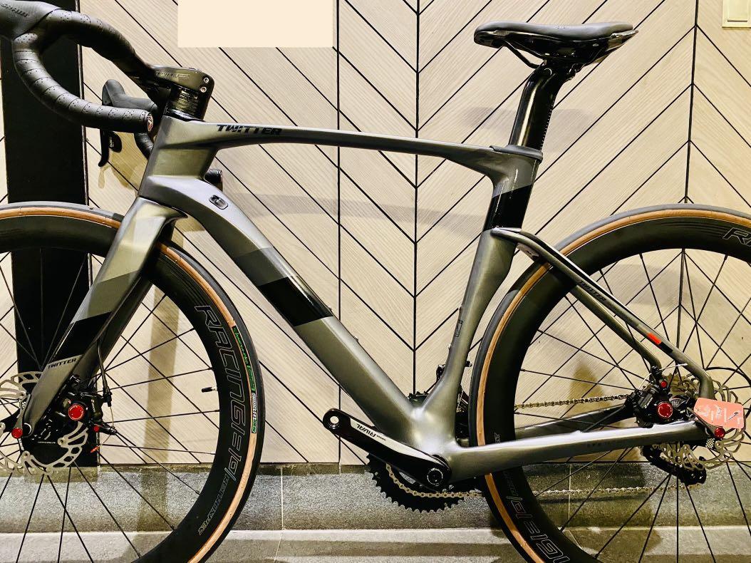 Cyclone Pro Full Carbon Frame, Fork and Rim with SRAM Rival 22S ...