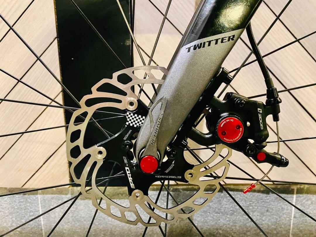 Cyclone Pro Full Carbon Frame, Fork and Rim with SRAM Rival 22S ...