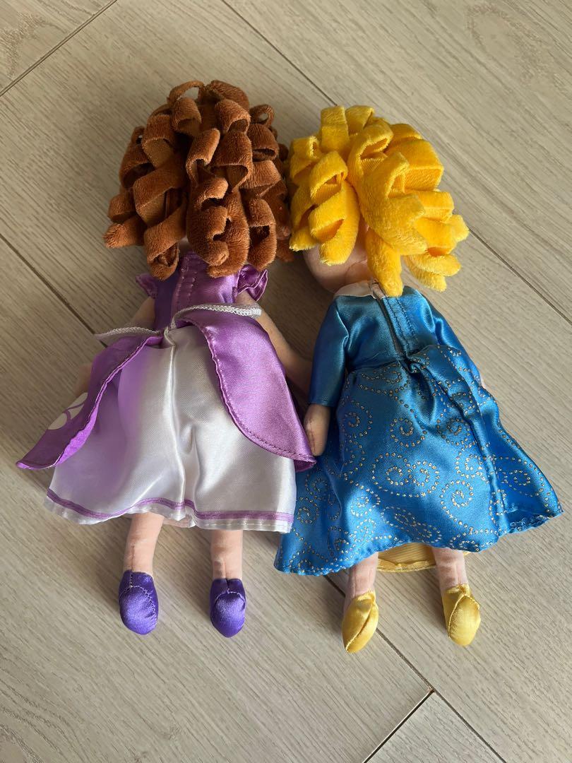 Bundle - Disney Sofia the First Princess Sofia and Amber Plushie Doll ...