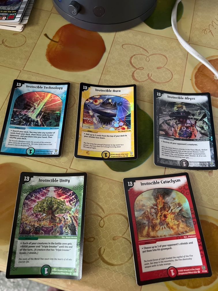 Duel masters - Invincible elements, Hobbies & Toys, Memorabilia ...