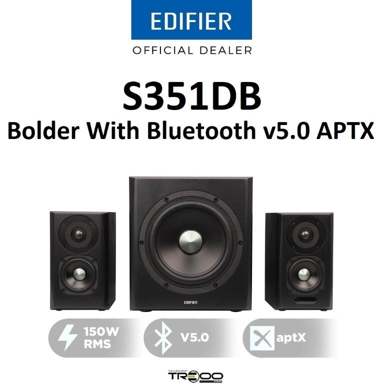 [Official] Edifier S351DB Wireless Bluetooth 2.1 Bookshelf Speaker ...