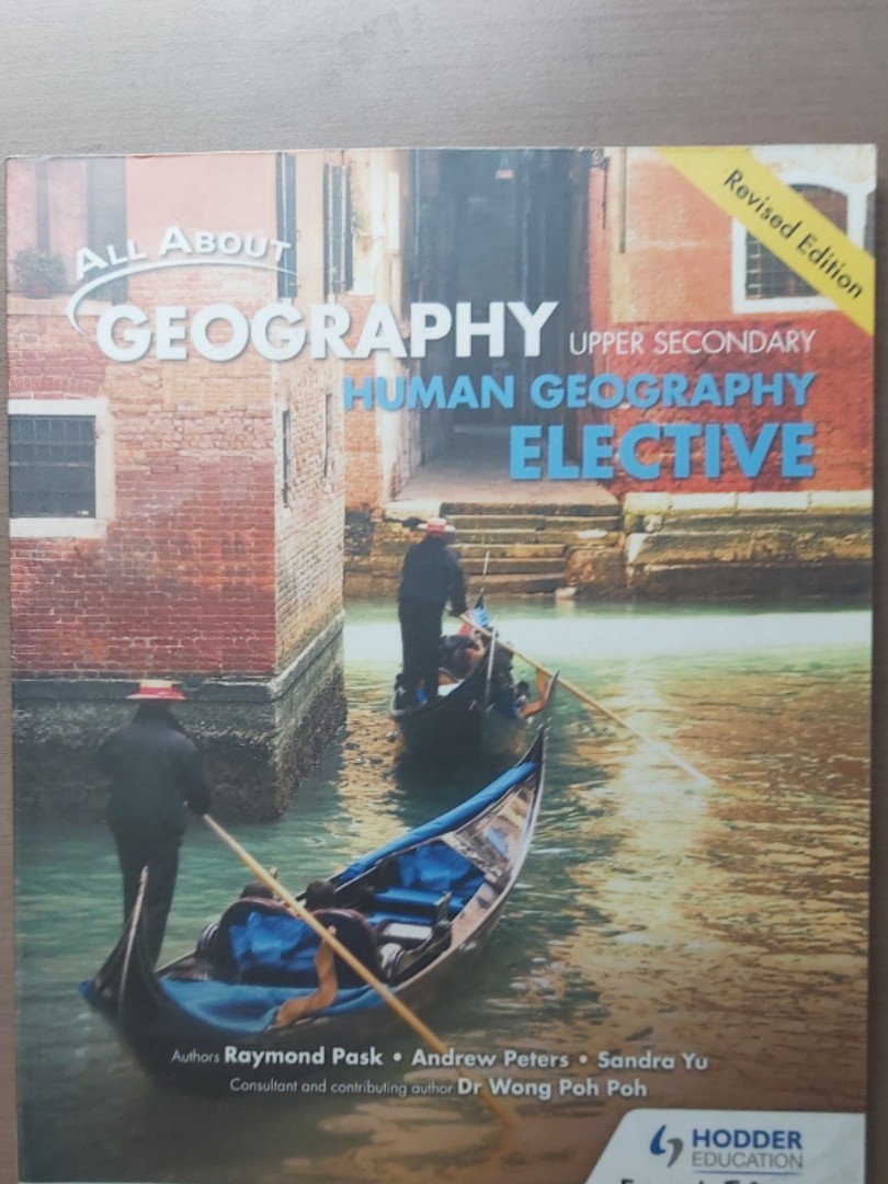 ELECTIVE GEOGRAPHY O LEVEL HUMAN GEOGRAPHY TEXTBOOK, Hobbies & Toys ...