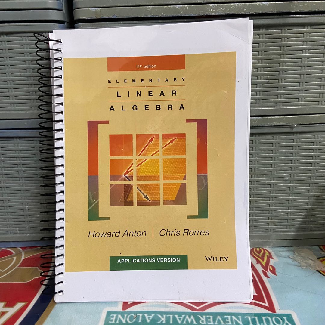 Elementary Linear Algebra Application version Wiley, Hobbies & Toys ...