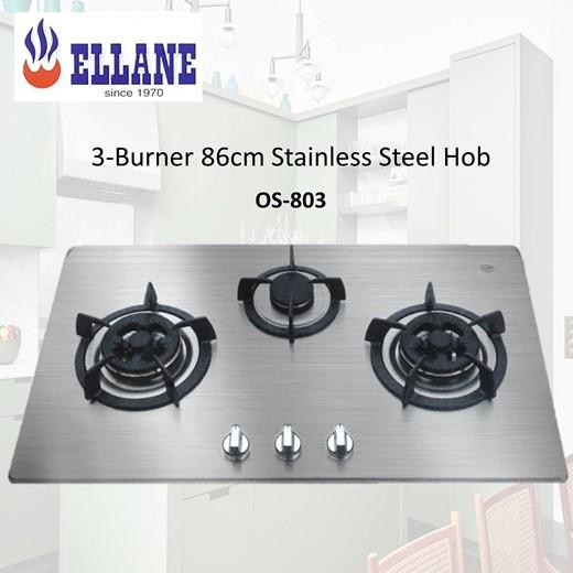 ELLANE gas hob OS-803SV, Furniture & Home Living, Bathroom & Kitchen ...