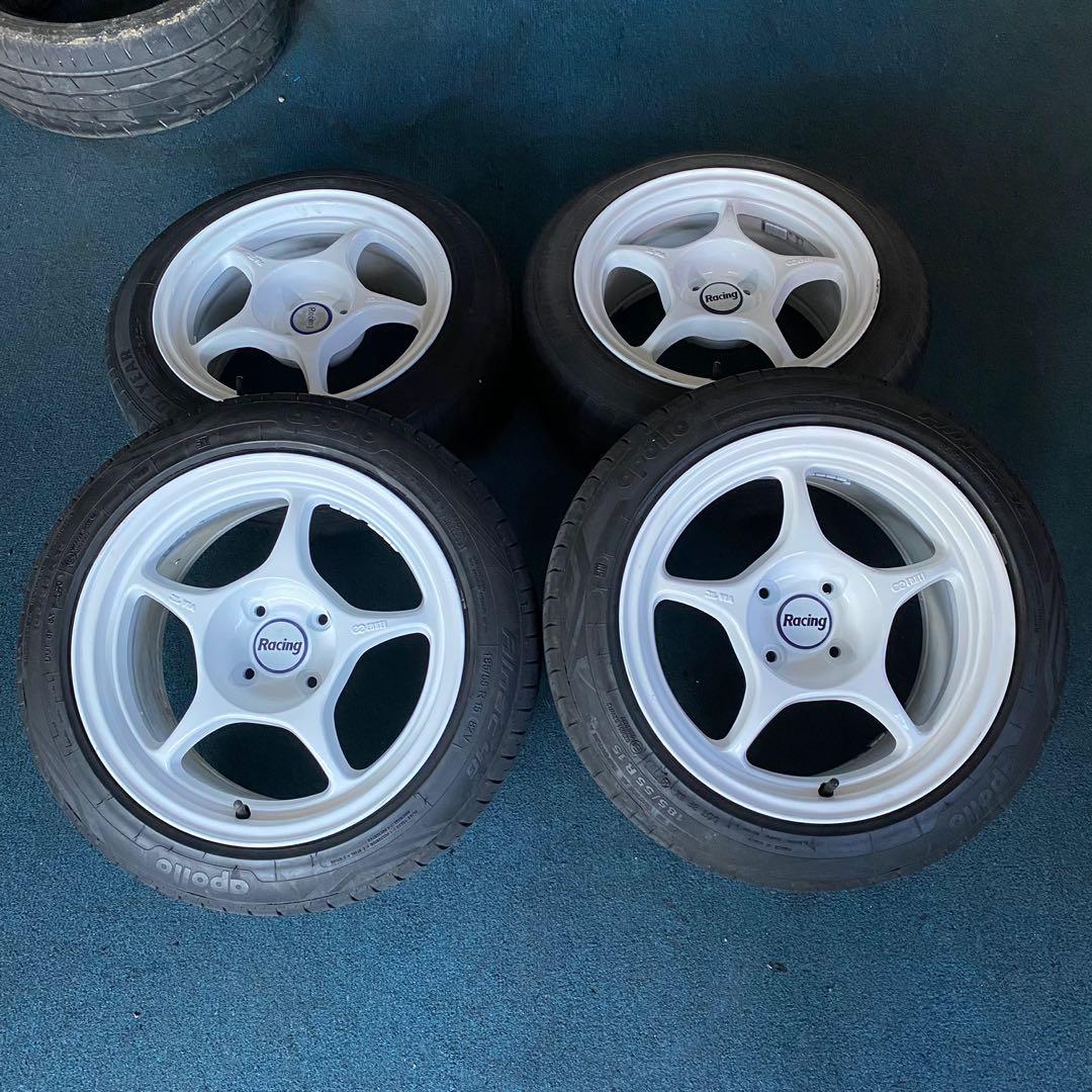 Enkei rpo1 15 8jj et28 4x100 wira satria myvi alza putra, Auto ...