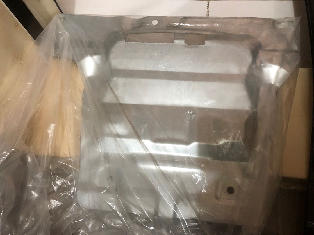 EVO X Bonnet heat shield, Car Accessories, Accessories on Carousell