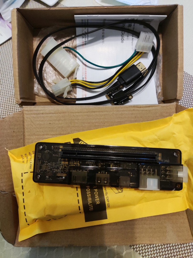 EXP GDC Mini Pcie, Computers & Tech, Parts & Accessories, Cables ...