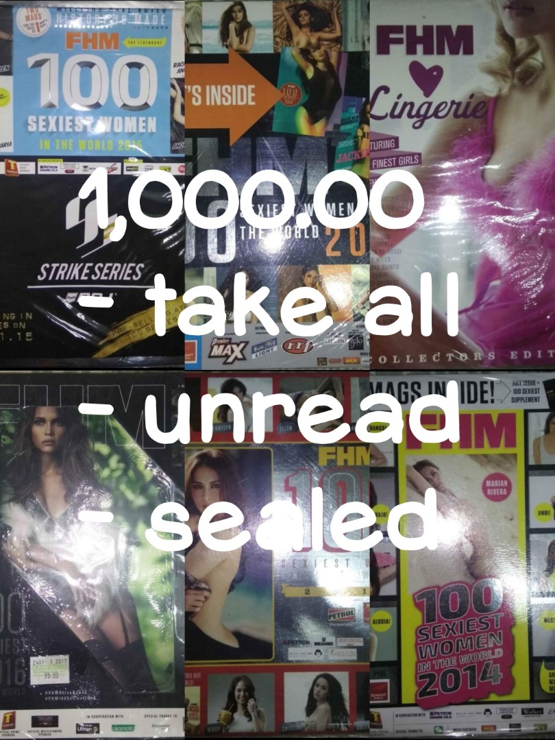 FHM Magazines, Hobbies & Toys, Books & Magazines, Magazines on Carousell