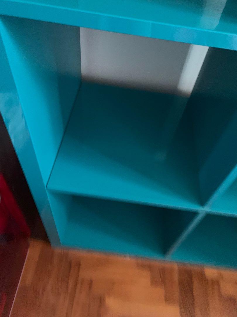 Free Delivery Limited Edition Teal / Turquoise IKEA High Gloss Kallax ...