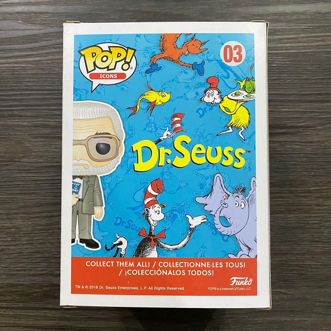 Funko Pop Icons #03: Dr. Seuss - Dr. Seuss, Hobbies & Toys, Toys ...