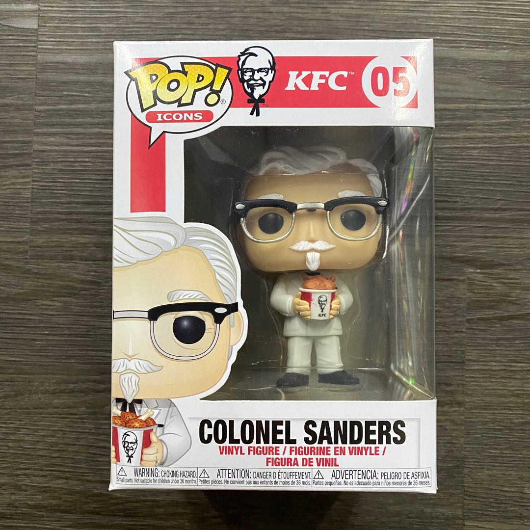 Funko Pop #05: KFC - Colonel Sanders, Hobbies & Toys, Toys & Games on ...