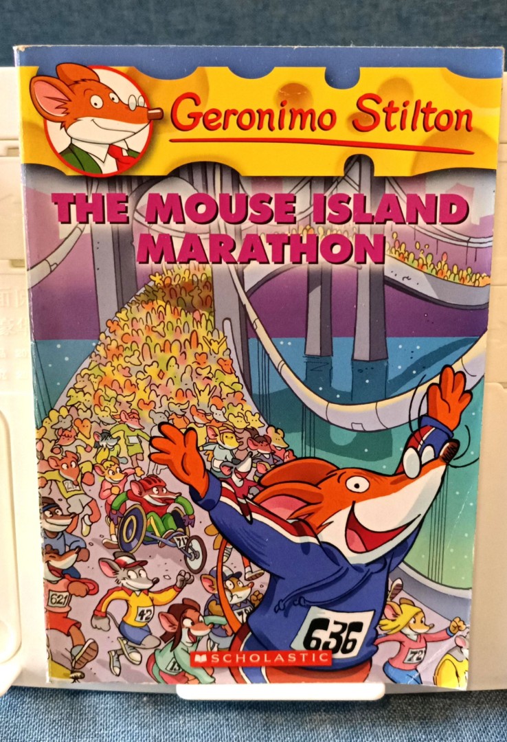 Geronimo Stilton The Mouse Island Marathon, 興趣及遊戲, 書本 & 文具, 小說 & 故事書 ...