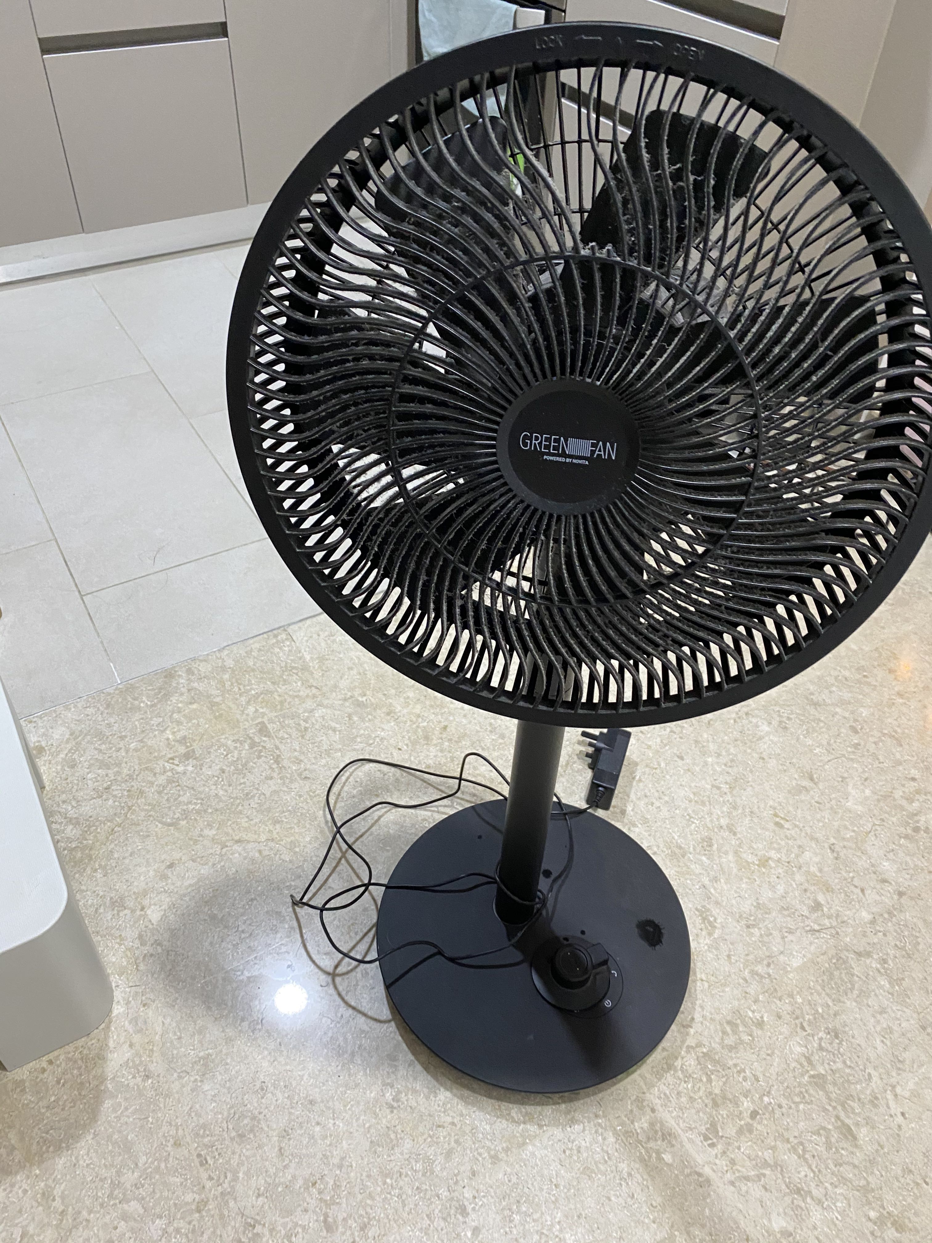 Green fan, TV & Home Appliances, Air Conditioners & Heating on Carousell
