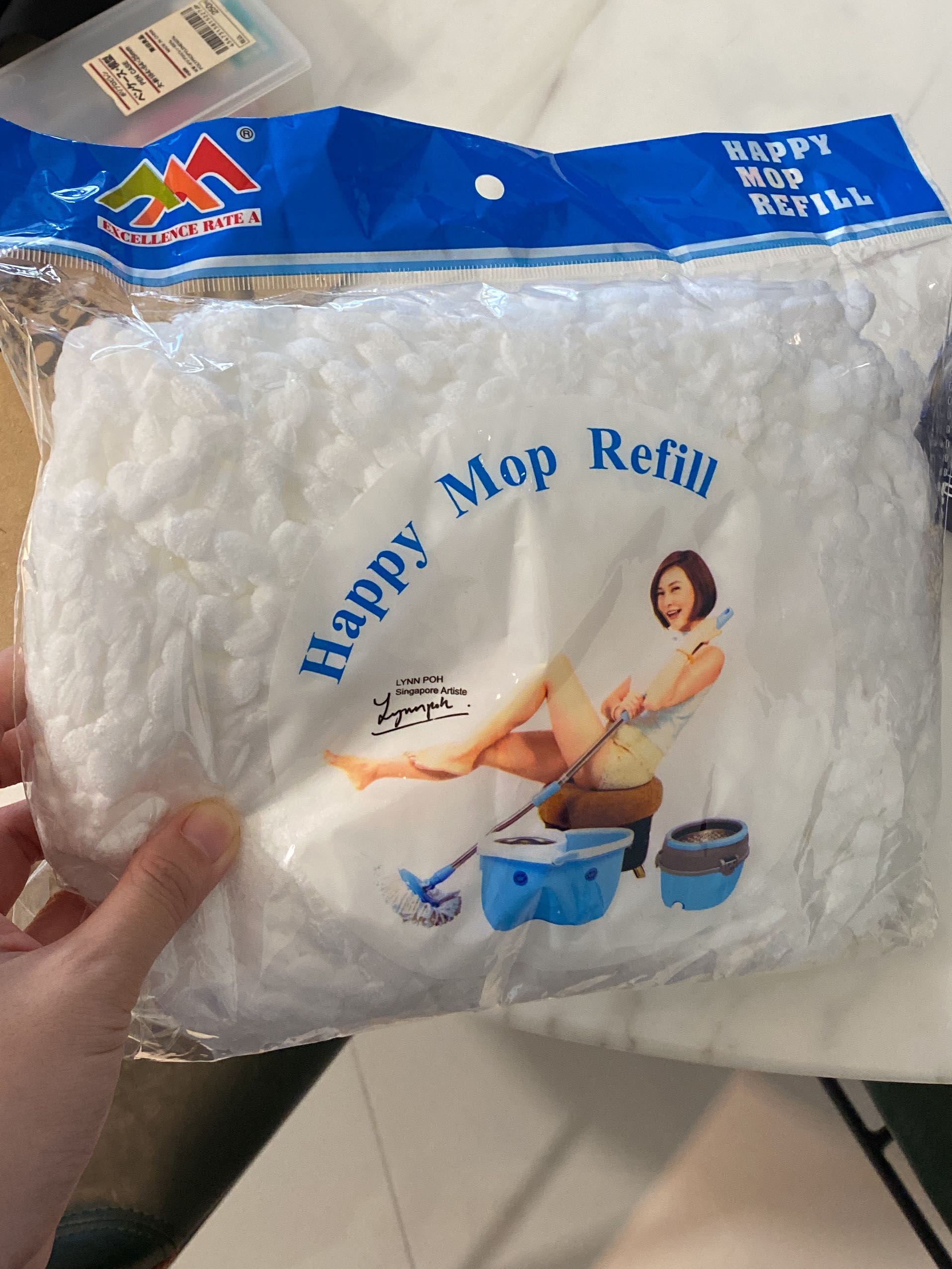 Happy Mop Spare Refill, Furniture & Home Living, Cleaning & Homecare ...