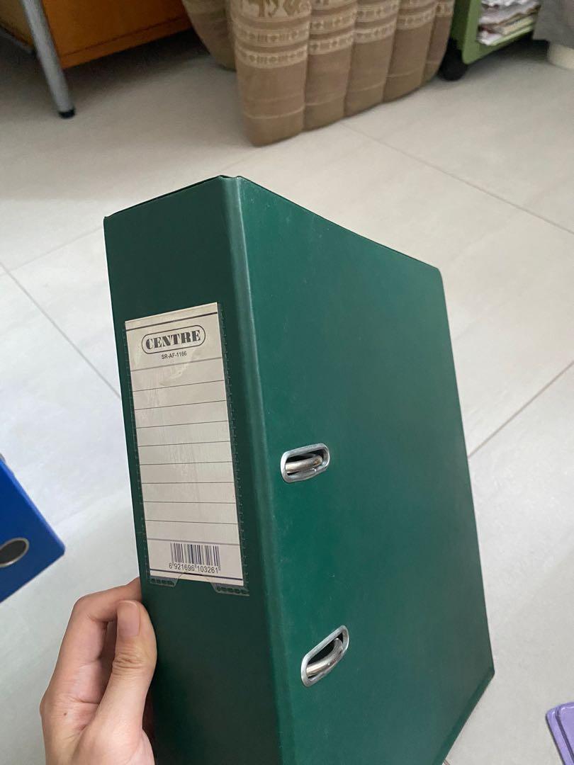 Hard Cover Ring File Folder A4, Hobbies & Toys, Stationery & Craft ...