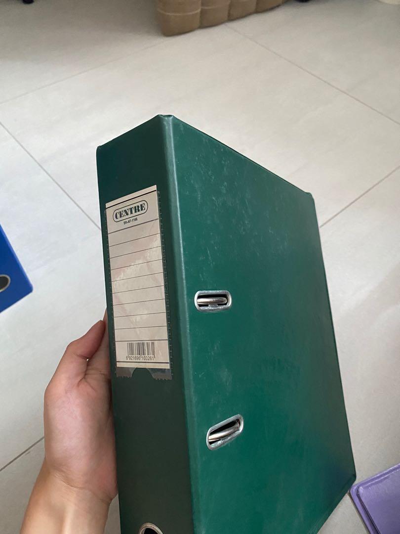 Hard Cover Ring File Folder A4, Hobbies & Toys, Stationery & Craft ...