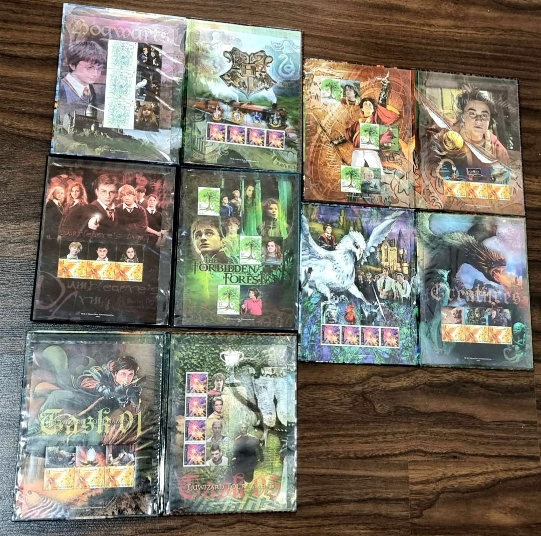 Harry Potter Stamp Set Collection, Hobbies & Toys, Memorabilia ...