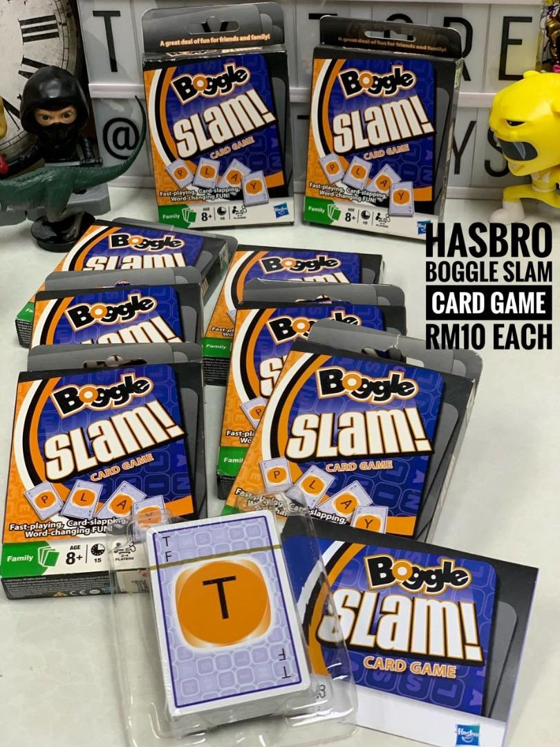 Hasbro boggle slam card game, Hobbies & Toys, Toys & Games on Carousell