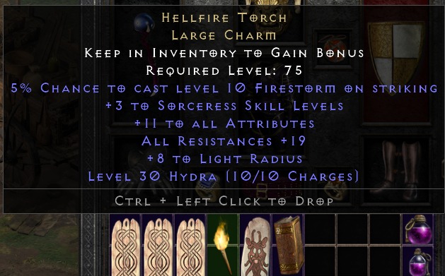 High Res 11/19 Sorceress Torch( Sorc) : Diablo 2 Resurrected, Video ...