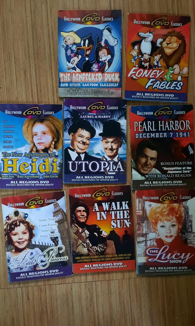 Hollywood DVD Classics ORIGINAL Collection, TV & Home Appliances, TV ...