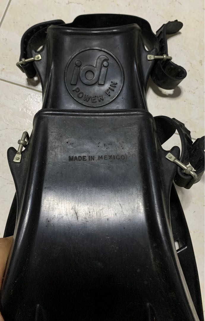IDI Power Fins Dive Jet Medium Mexico, Sports Equipment, Sports & Games ...