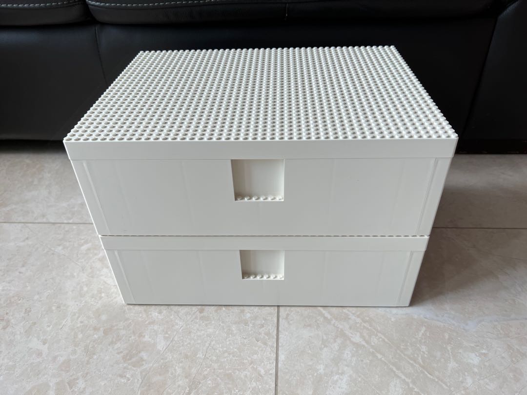 IKEA Bygglek Lego box, Furniture & Home Living, Furniture, Shelves ...