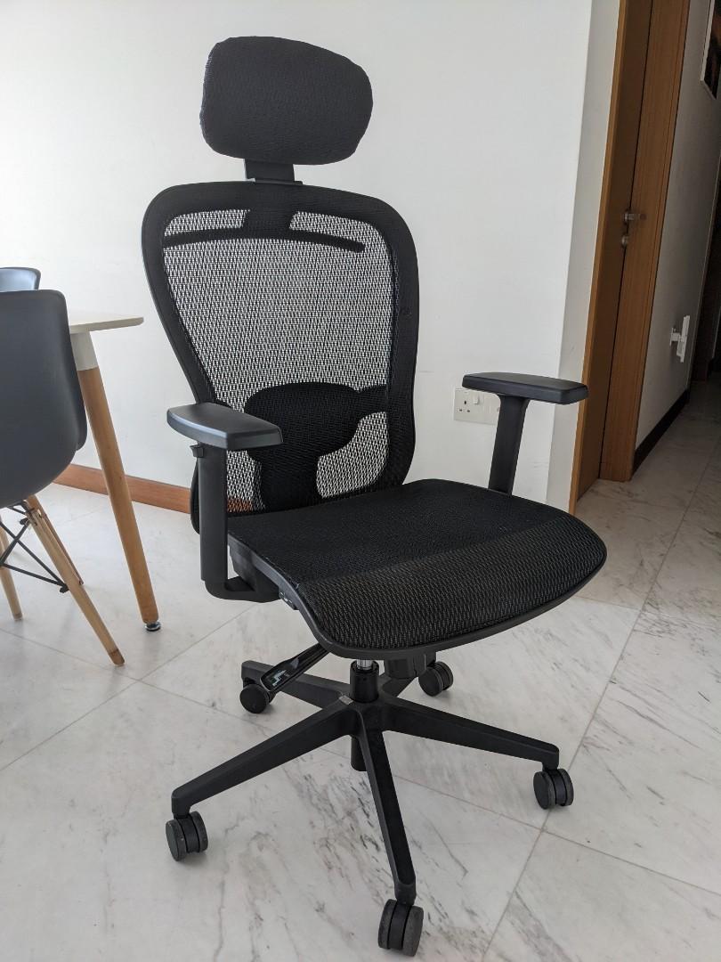 Ergonomic chair, 5 ways to adjust setup, Furniture & Home Living ...