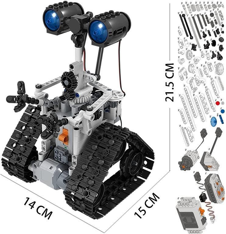 ~instock~ WINNER SPACE STEM Remote Control Tracked Robot Building Kits ...