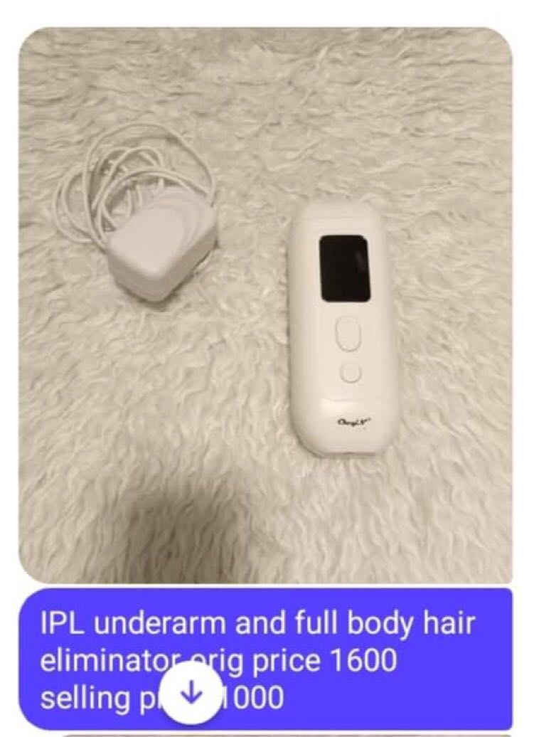 IPL underarm and full body hair eliminator, Beauty & Personal Care ...