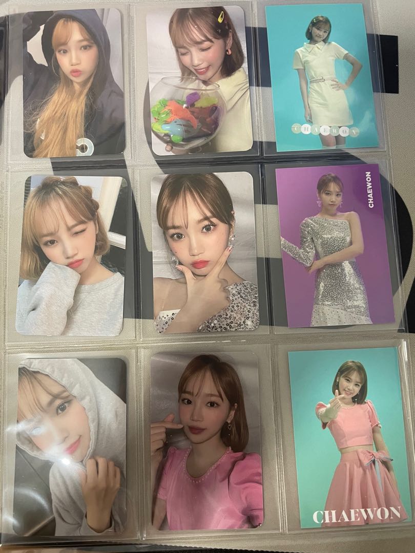 Izone Chaewon Photocards, Hobbies & Toys, Memorabilia & Collectibles, K ...