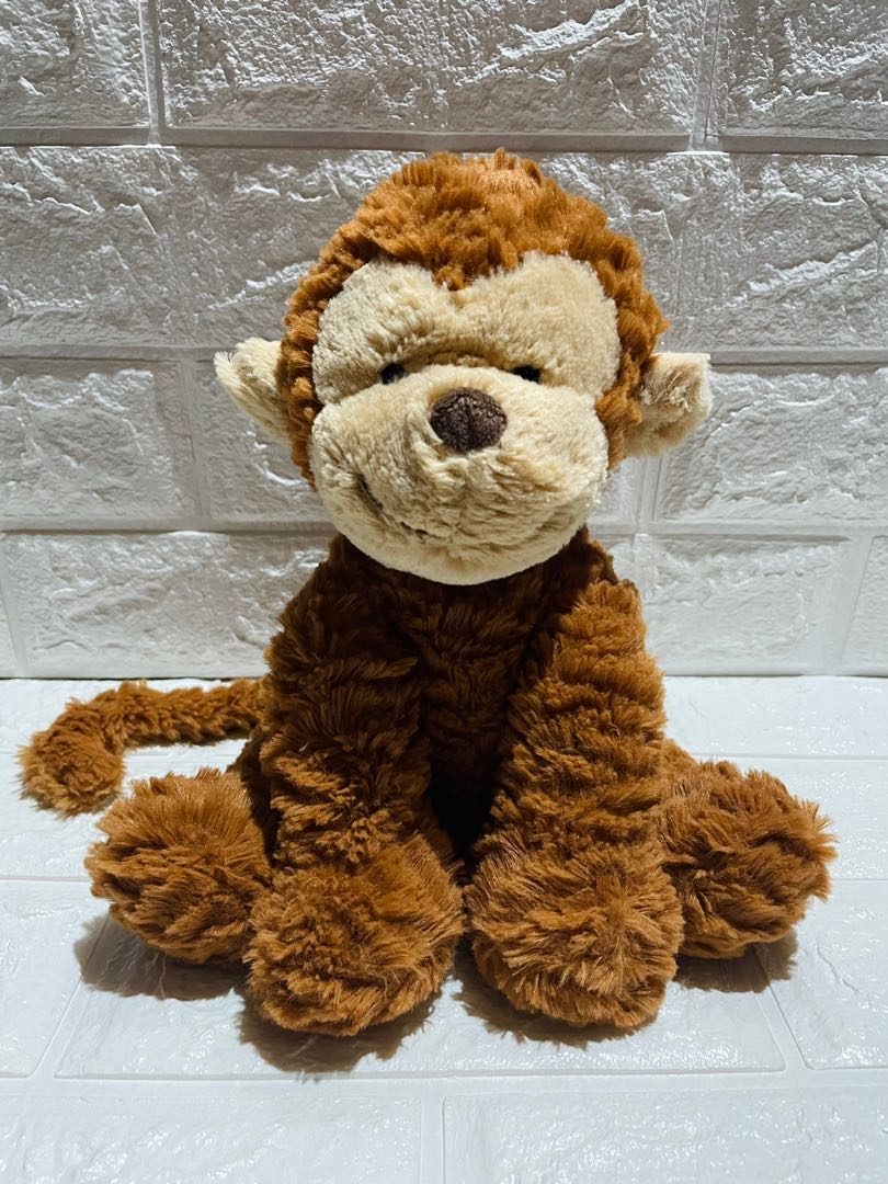 Jellycat London Authentic Fuddlewuddle Monkey (Rare), Hobbies & Toys ...