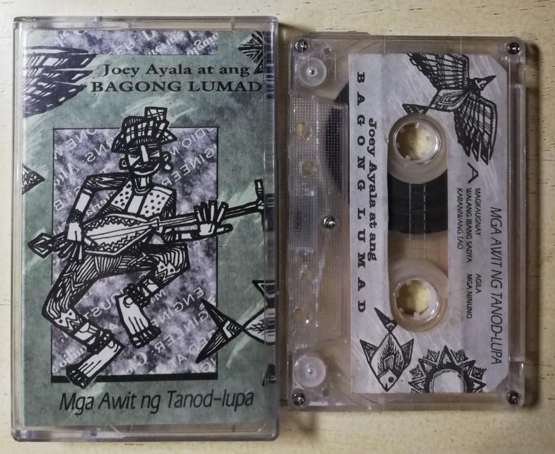 Joey Ayala At Ang Bagong Lumad Mga Awit Ng Tanod-Lupa Cassette Tape Very Good Condition 395 ...