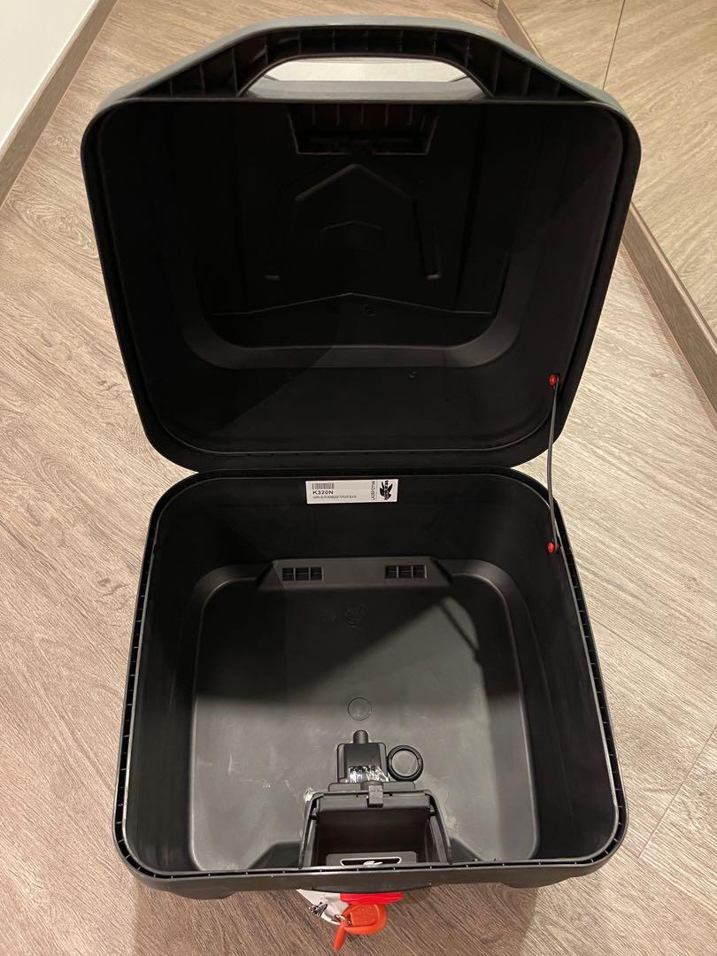 KAPPA K320N Top Box 32L With Base Plate, Motorcycles, Motorcycle ...