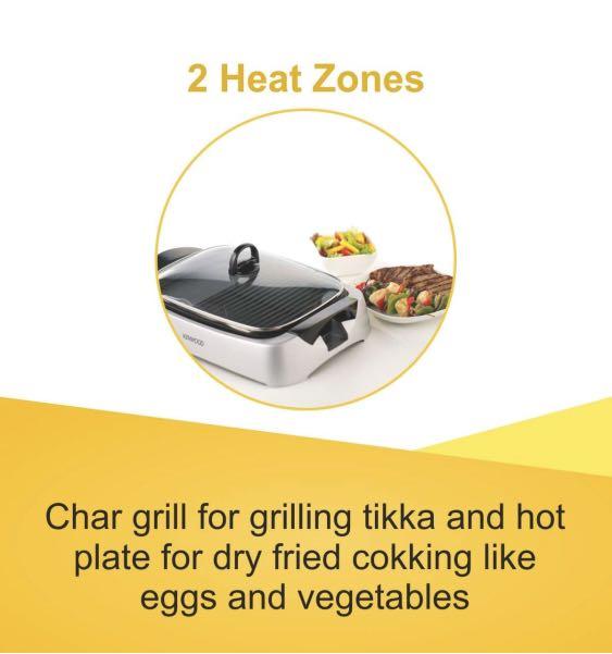 Kenwood Health Grill HG266, TV & Home Appliances, Kitchen Appliances ...