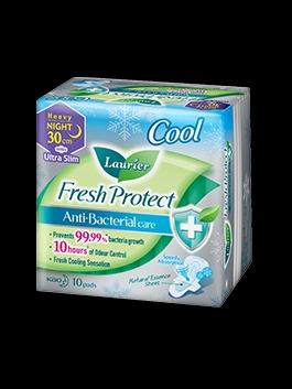 Laurier Fresh Protect Cool 30cm 10pcs Twin Pack, Beauty & Personal Care ...