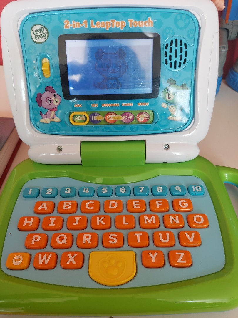 Leap Frog Laptop Touch Tablet 2 in 1, Hobbies & Toys, Toys & Games on ...