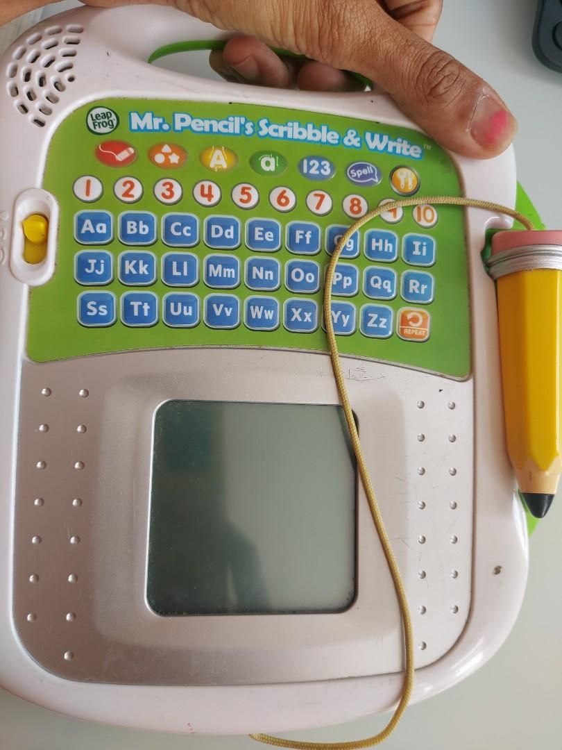Leapfrog Mr Pencil Scribble & Write, Hobbies & Toys, Toys & Games on ...