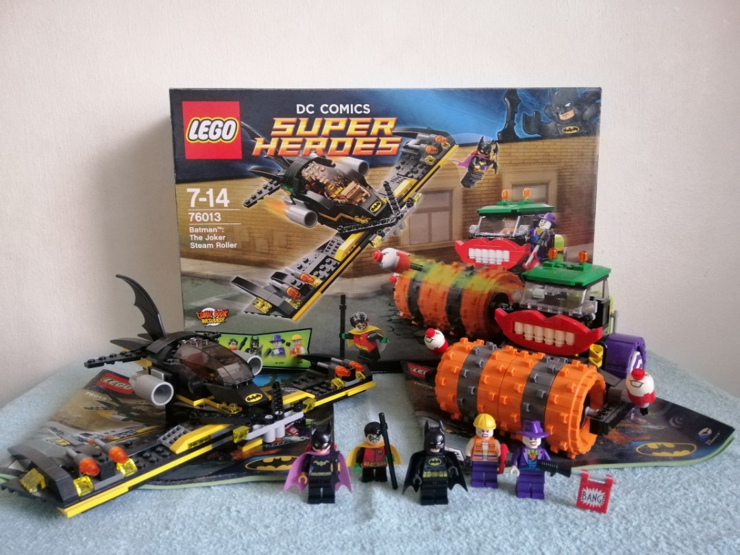 Lego 76013 - Batman: The Joker Steam Roller, Hobbies & Toys, Toys ...